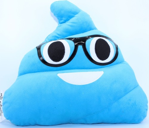 ALMAR SALES Smiley Emoji Emoticon Poop Shape Plush Cushion Pillow Doll ...