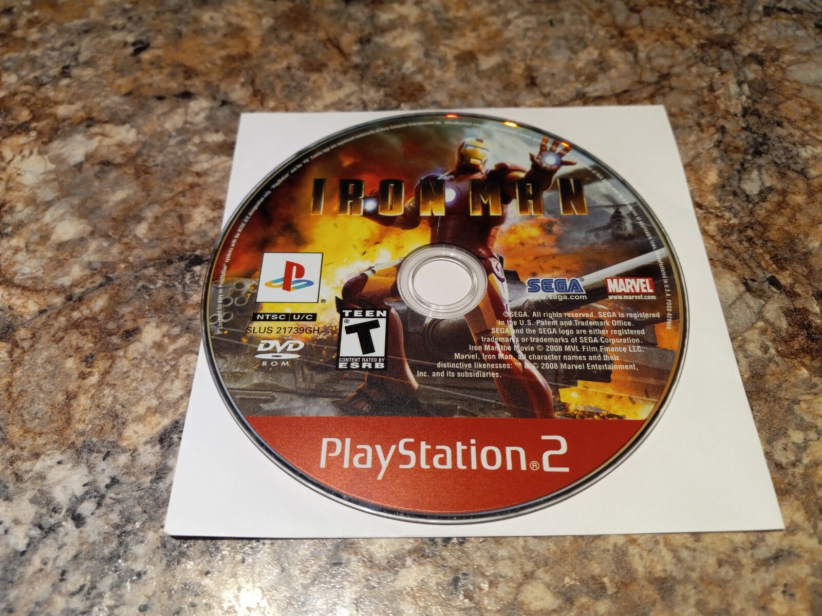 Iron Man PlayStation 2 PS2 Disc Only Tested and Works 10086631166| eBay