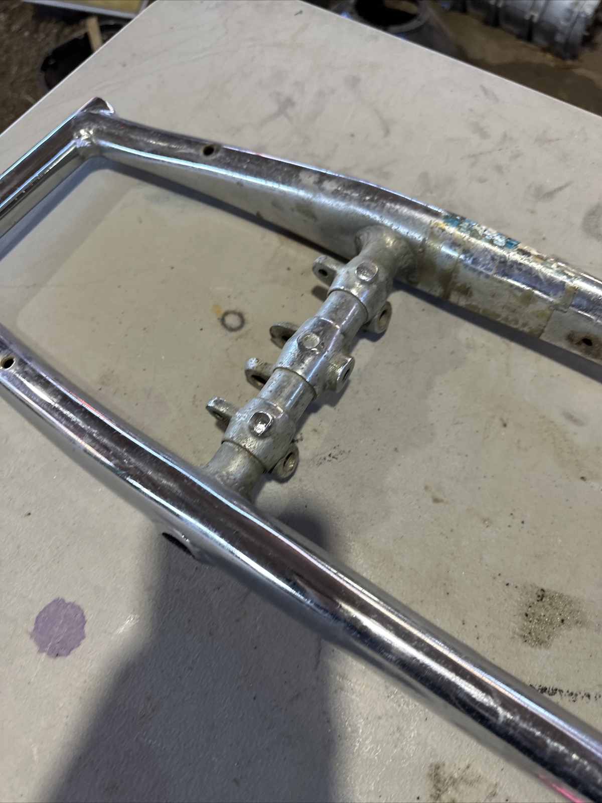 Indian Girder Extended Chrome Front End Fork Parts Vintage 50’s Chief ...