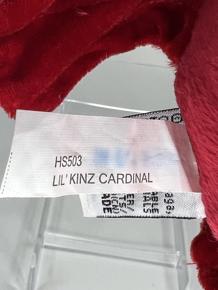 Cardinal Red Bird Ganz Lil Kinz Webkinz Plush Unused Sealed Code HS503 ...