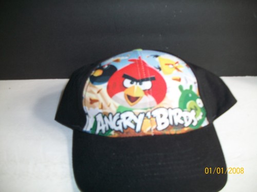 Angry Birds SnapBack Baseball Cap Hat Flat Adjustable | eBay