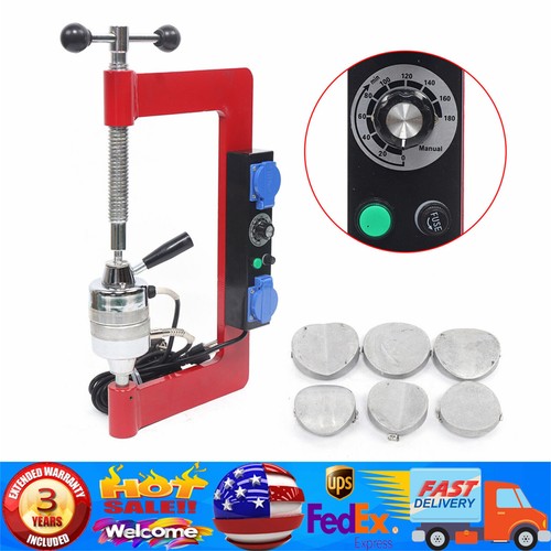 Tire Patch Repair Tool Kit Spot Hot Vulcanizing Machine + 6 Mold Car ...