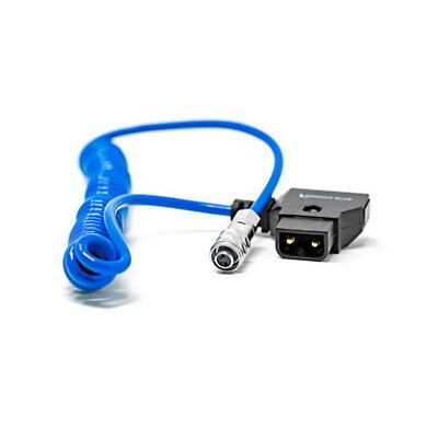 Kondor Blue WeipuBM4kCoil-FBM Coiled D-Tap to BMPCC 6K/4K Power Cable ...