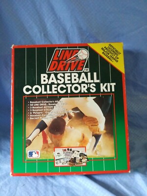 1991 Line Drive Major League Baseball Collectors Kit | eBay