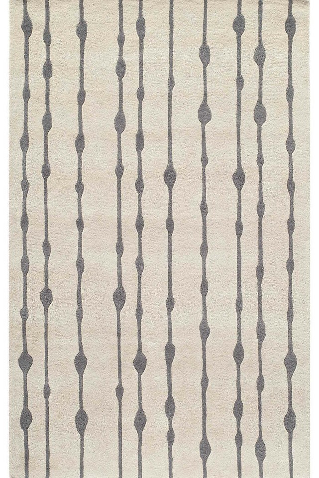 Hand tufted Grey Neutral wool rug | eBay