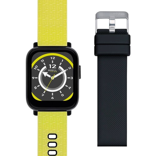 Watch Smartwatch Breil Tribe SBT-1 EW0608 Silicone Yellow Black ...