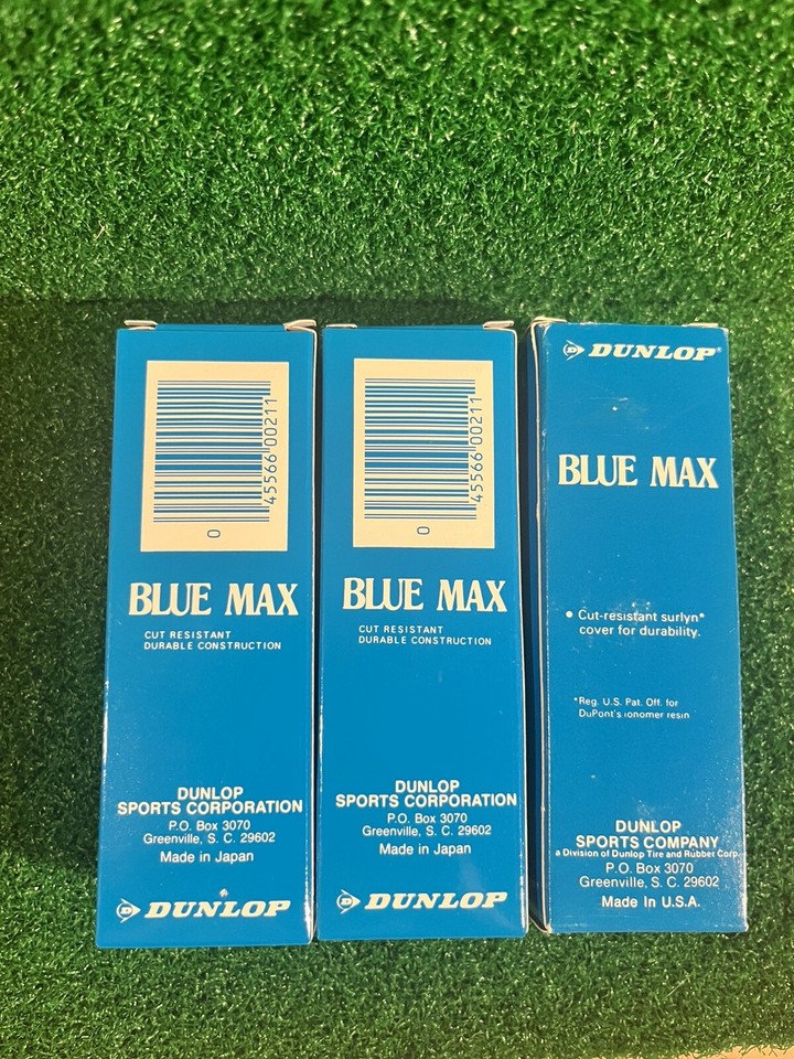 SET OF 9 BLUE MAX DUNLOP SPORTS MAXFLI GOLF BALLS BRIGHT ORANGE NEW | eBay