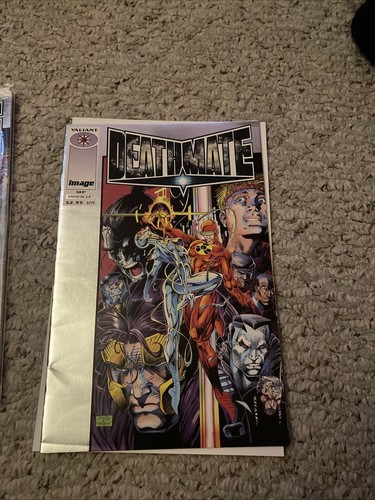 DEATHMATE PROLOGUE SILVER (1993) IMAGE/VALIANT JIM LEE COVER! LIEFELD ...