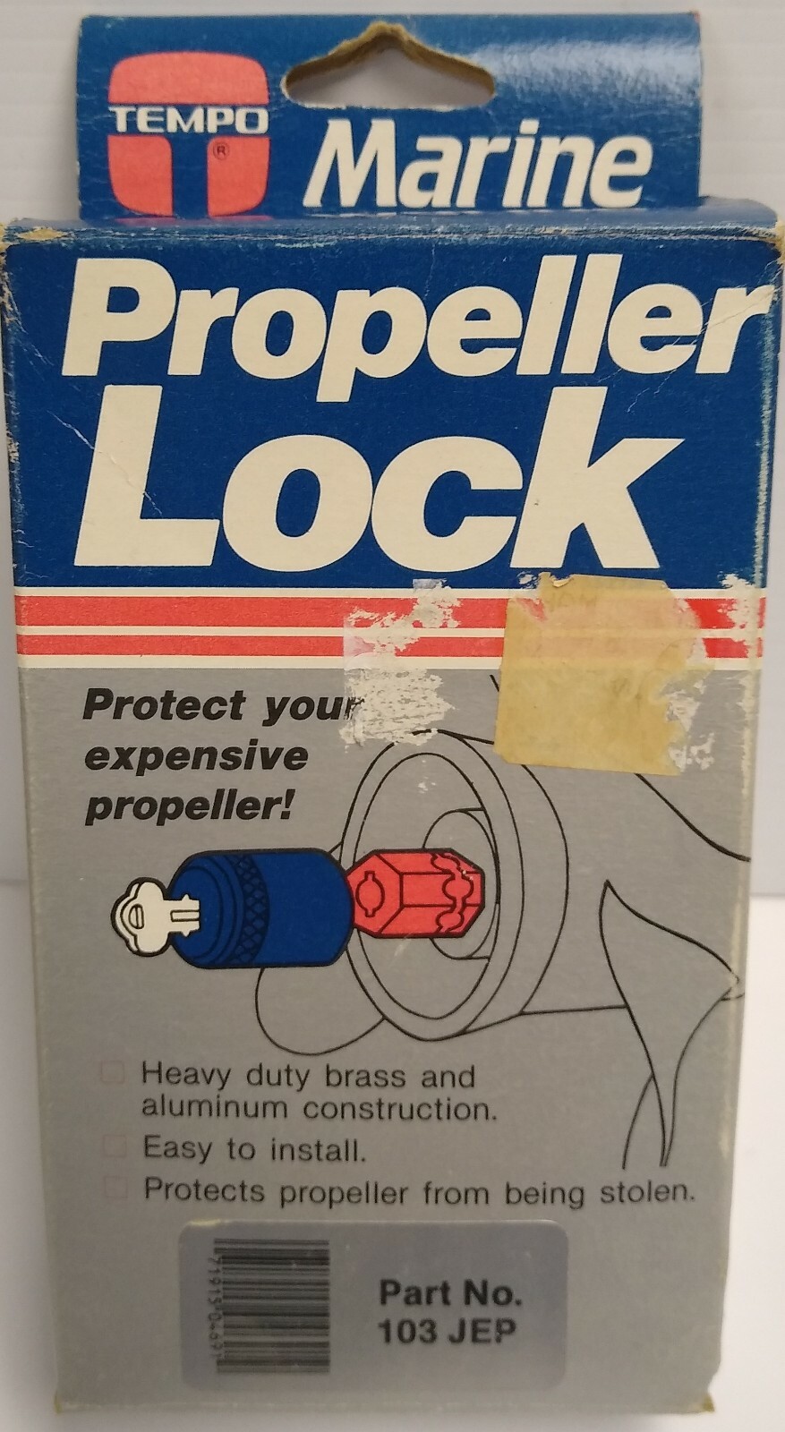 Tempo Marine 103JEP Propeller Lock Fits 3/4" SAE Fine Thread Shafts | eBay