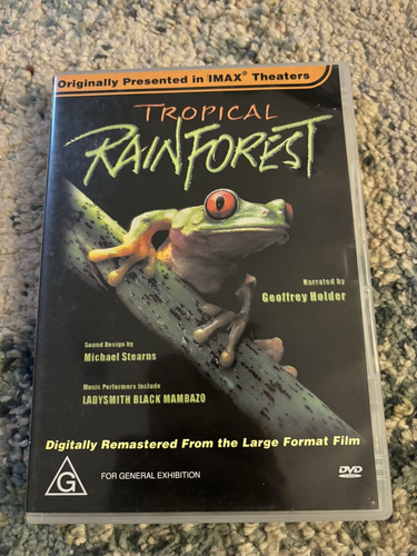 Imax - Tropical Rainforest (DVD, 1992) Documentary Region 4 ...