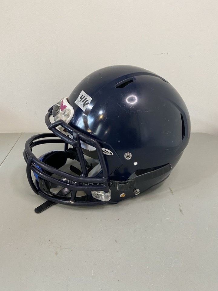 Riddell Revo Speed/Edge Football Helmet Gloss Navy Blue youth XSmall ...