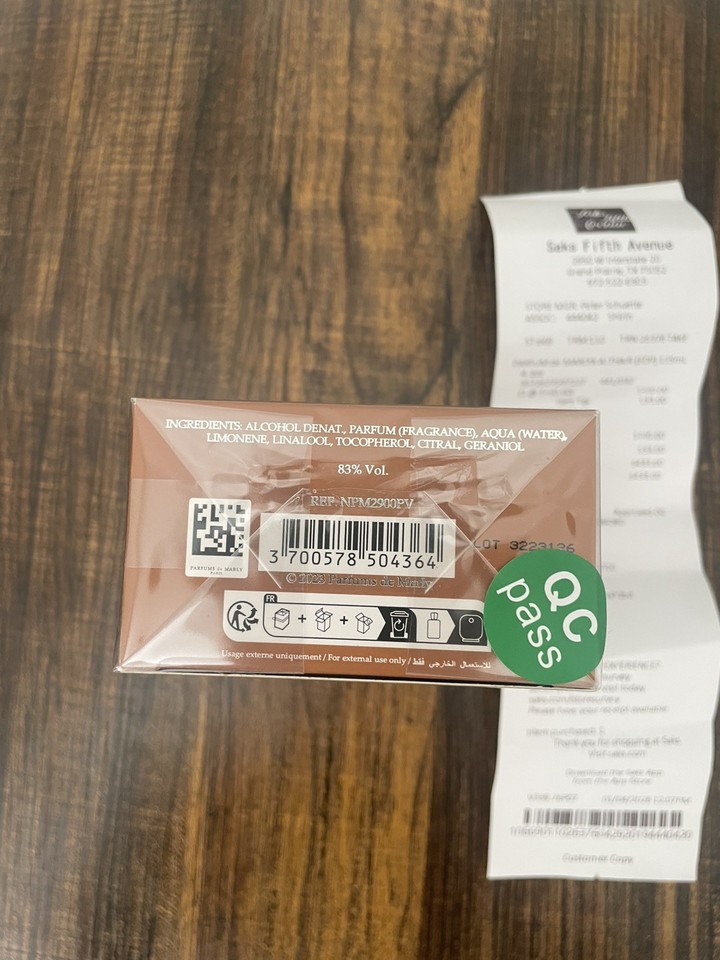 Parfums De Marley Paris Altair Eau De Parfum 125 ML 4.2 Fl Oz SEALED | eBay