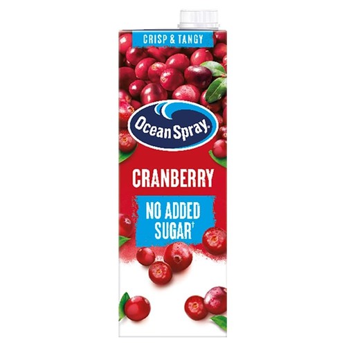 Ocean Spray Classic Cranberry Juice Drink - 1L - No Added Sugar ...
