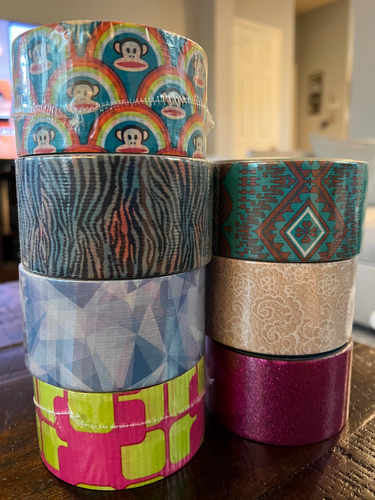 NEW Duck / Scotch Brand Craft Duct Tape Rolls in Variety of Colors and Patterns | eBay