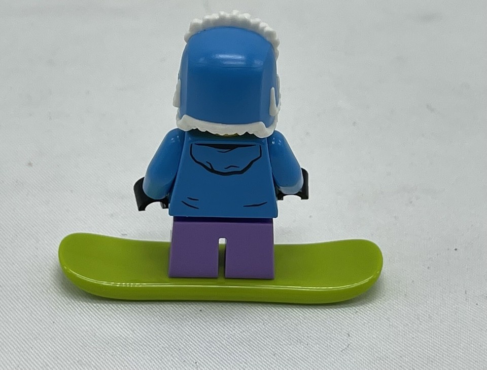 LEGO SNOWBOARDER SPORTS MINIFIGURE SNOWBOARD MINIFIG FIGURE RARE HTF | eBay