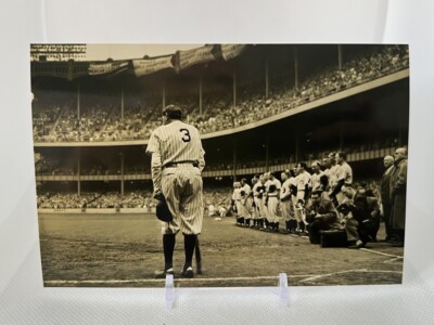 Babe Ruth His Last Season In 1948 - 4x6 Iconic Photo 🔥 | eBay