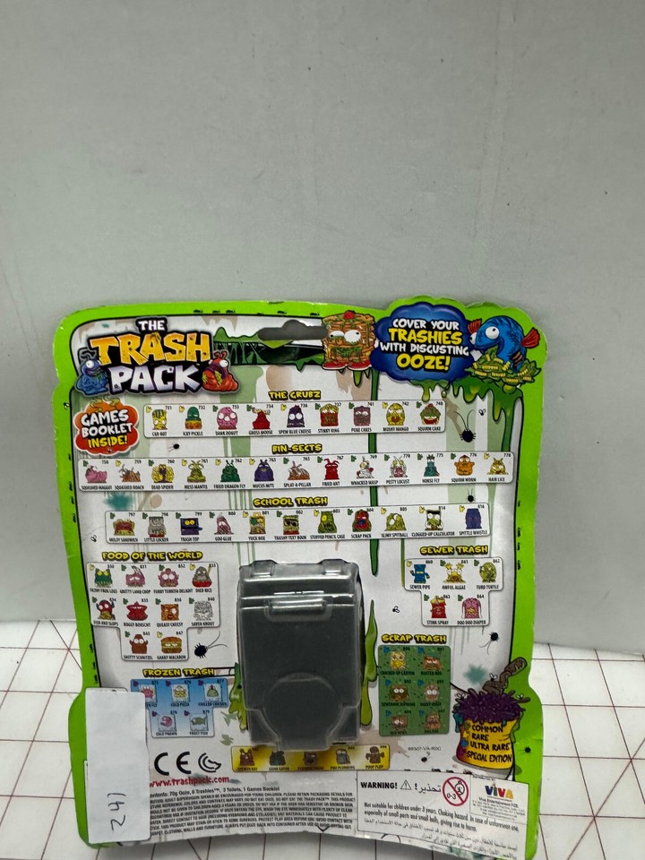 The Trash Packs Liquid Ooze Pack Series 5 & 6 Trashies New Damaged ...