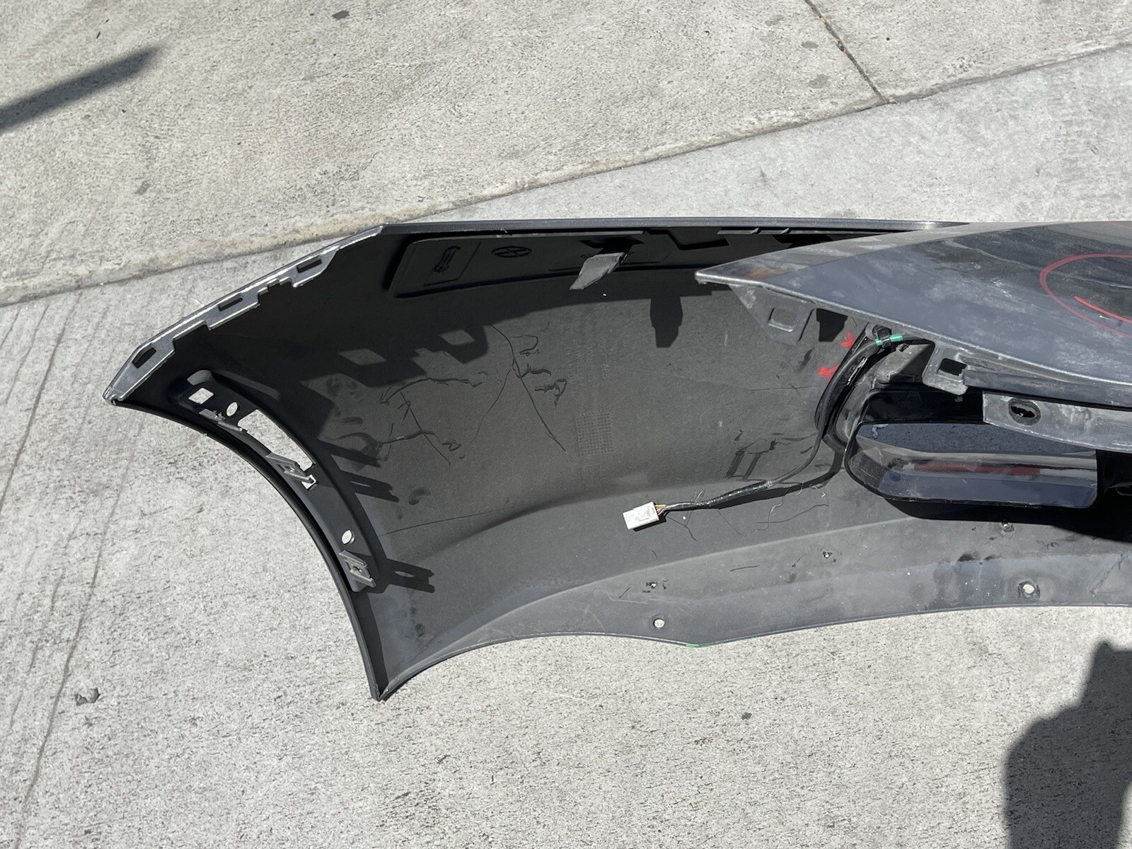 2014-2019 CHEVROLET CORVETTE Z06 FRONT BUMPER COVER W/GRILL W/CAMERAS ...