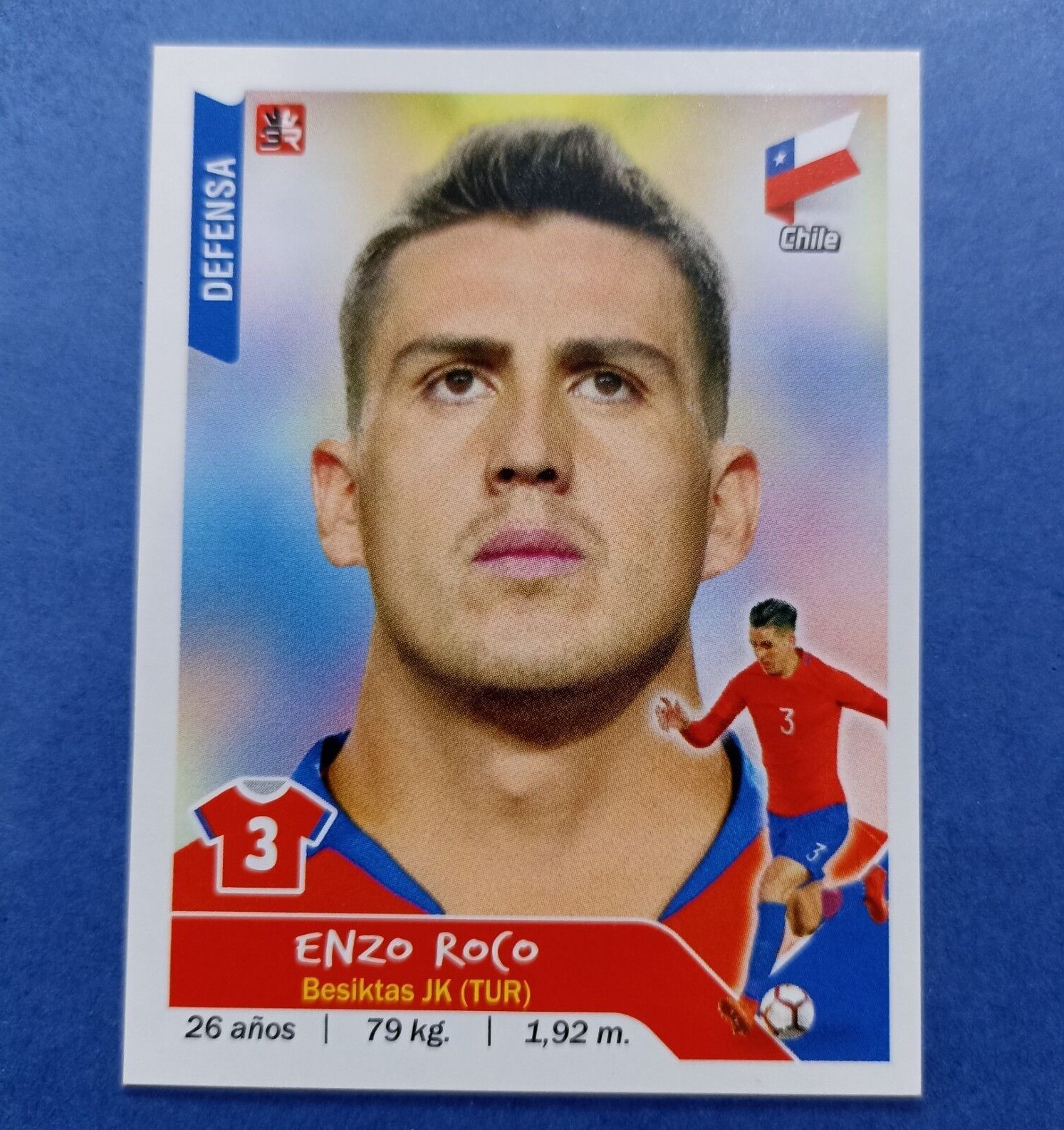2019 3R Brazil Copa America FIFA #234 ENZO ROCO Chile Soccer Team ...