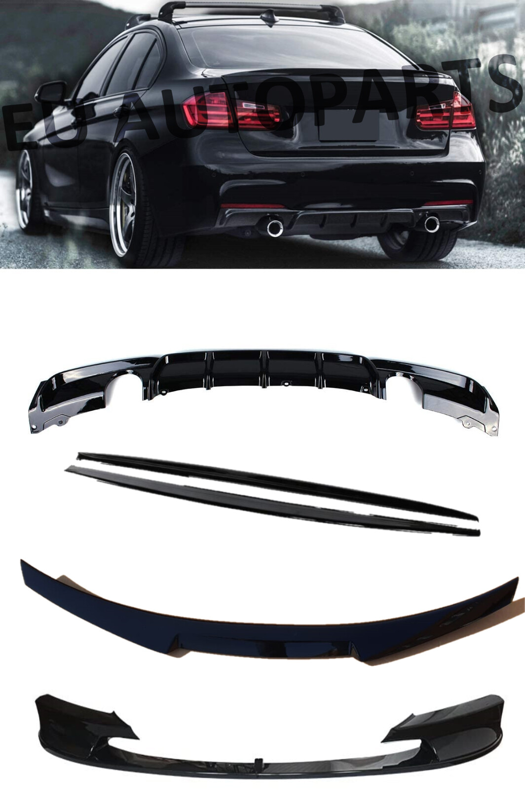 FOR BMW F30 M PERFORMANCE BODYKIT BODY KIT | Grelly UK