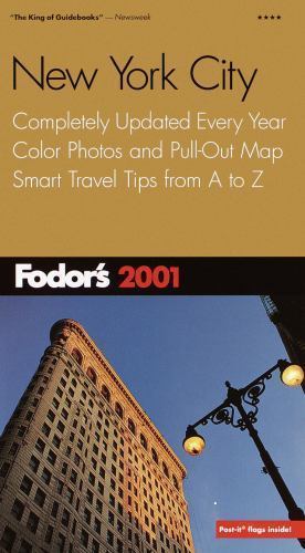 Fodor's New York City 2001 [With Fold Rand McNally New York City Map ...