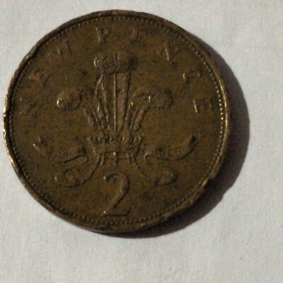 1971 2p New Pence Coin (EXTREMELY RARE) British Money WITH DEFECTS ...