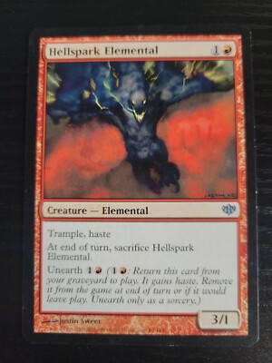 Hellspark Elemental Conflux MTG Magic the Gathering | eBay