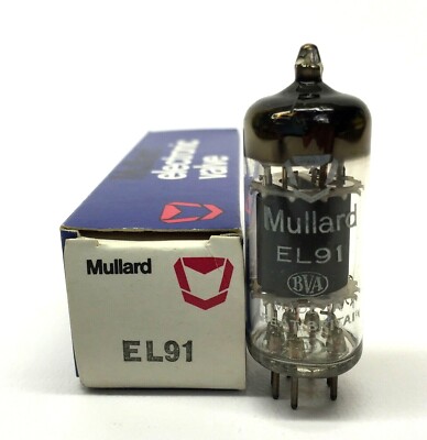 ( 2pcs. ) EL91 NOS Mullard UK Valve Tubes | eBay