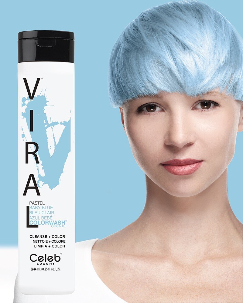 Viral Colorwash Fashion Color Care, Celeb, 8.25 oz Light Blue | eBay