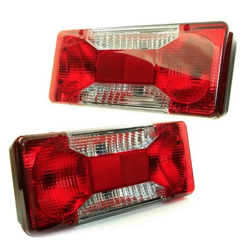Fits Iveco Daily Chassis Cab Van 2014- Rear Tail Lights Lamps Pair Left ...