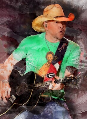 Jason Aldean #1 Sketch Card Limited #ed/25 John Rudolph Signed SP | eBay