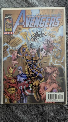 Avengers #9 1997 2x Signed Stan Lee and Walt Simonson | eBay