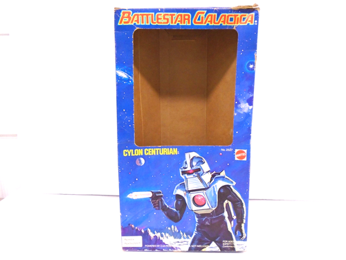 Battlestar Galactica CYLON 12" Figure Empty Box with All End Flaps 1978 ...