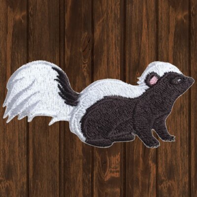 Skunk Embroidered Patch — Iron On | eBay
