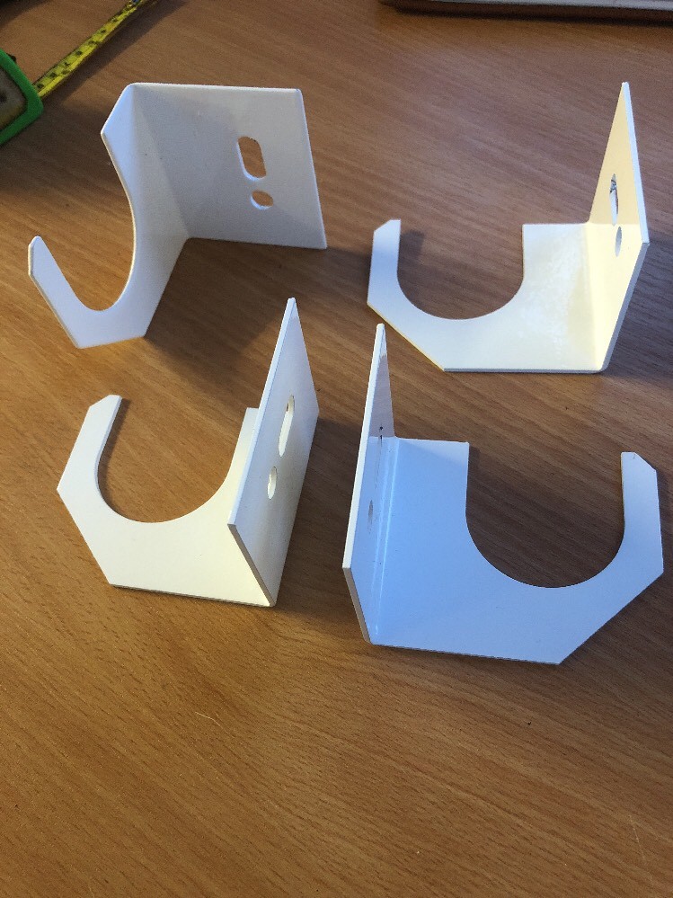 column radiator brackets Two column Acova Zehnder Bisque Revive Set Of ...