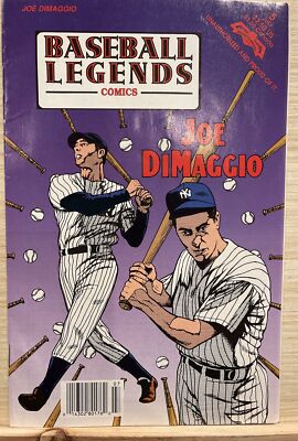 Joe Dimaggio 1992 Baseball Legends Comics #5 - Revolutionary Comics | eBay