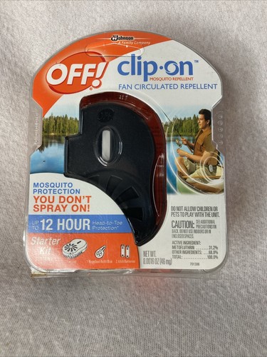 OFF! Clip-On Mosquito Repellent Fan Circulated Repellent, NEW in ...