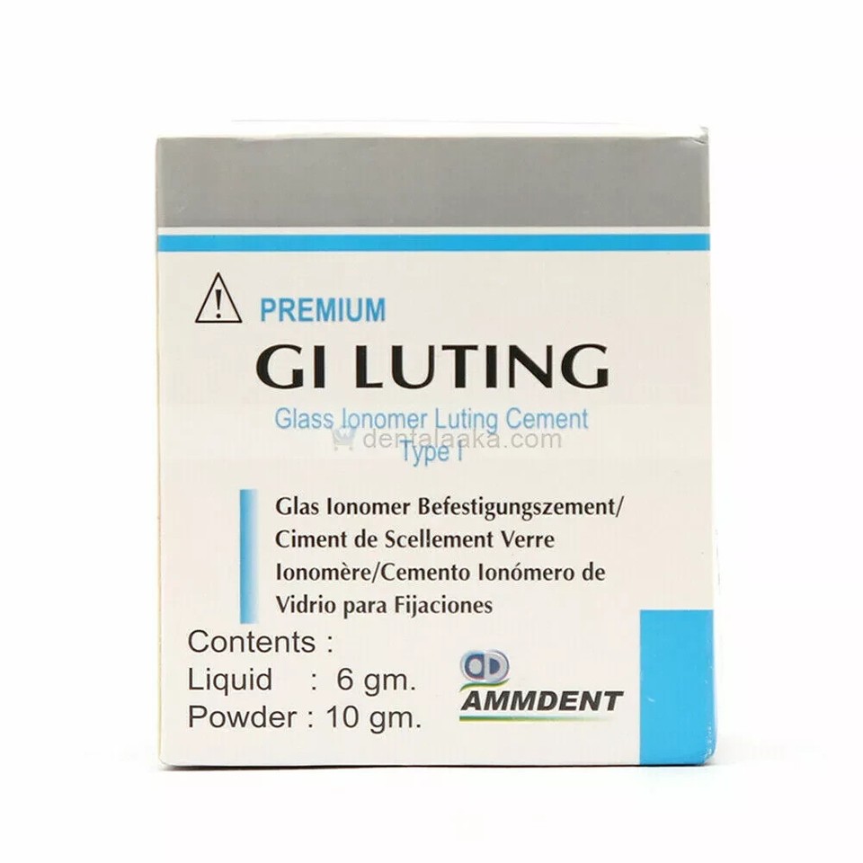 Ammdent GI-Luting for Crown Bridge Luting Type-I Micro Fine Ultra Thin ...