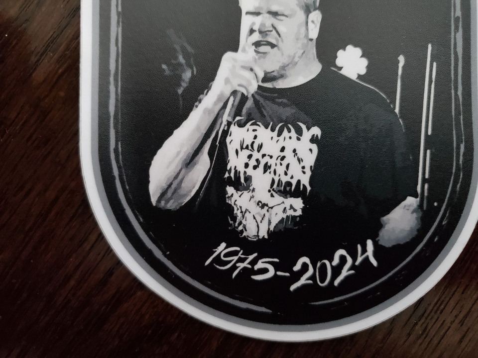 Blake Harrison - Pig Destroyer - Vinyl Sticker (death speed heavy metal ...