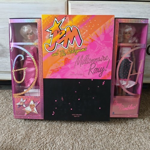 INTEGRITY TOYS JEM AND THE HOLOGRAMS ROXY RUMBLES/ROXANNE PELLIGRINI 2 ...