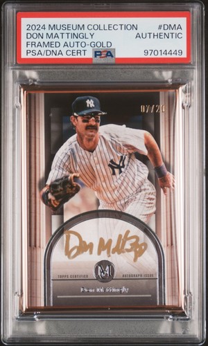 2024 Topps Museum Collection - Museum Framed Autographs Gold Frame #FMA ...