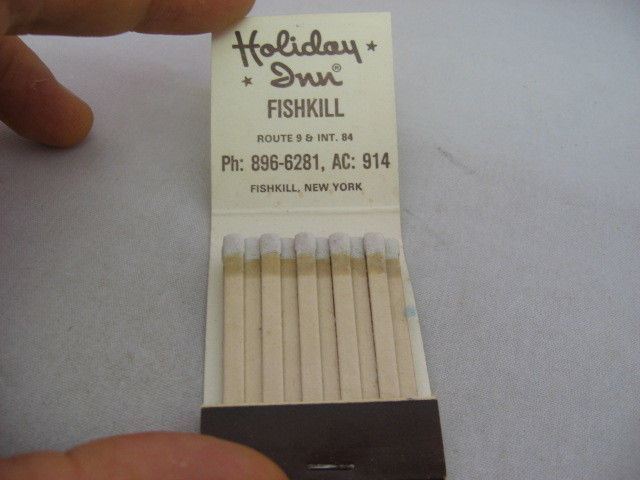 Vintage Matchbook: Holiday Inn Fishkill New York | eBay UK