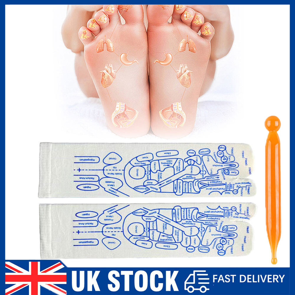 Serenity Steps Reflexology Socks Set 2024 New Reflexology Sock with ...