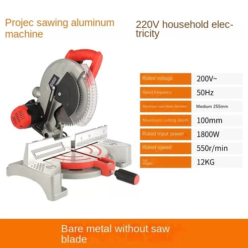 Professional 10 Inch Multifunctional Saw Aluminium Machine Wood Cutting ...