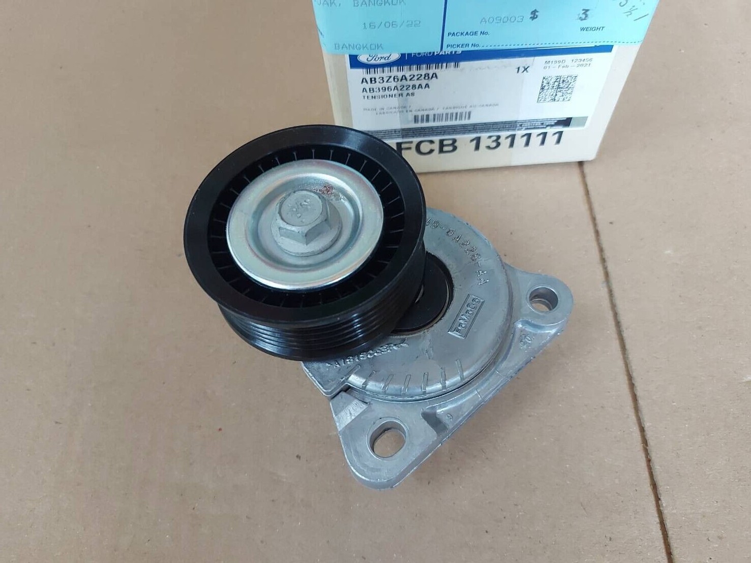 GENUINE FORD TENSIONER BELT AB3Z6A228A for sale online | eBay