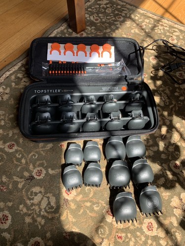 TopStyler By InStyler Heated Ceramic Styling Shells Hair Curlers with ...