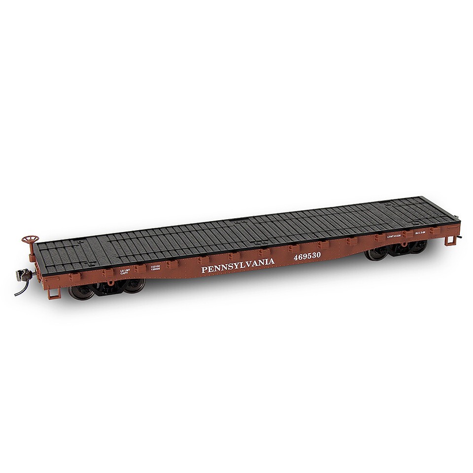Evemodel Trains 1 Unit HO Scale 1:87 52ft Flat Car 52' Rolling Stock | eBay