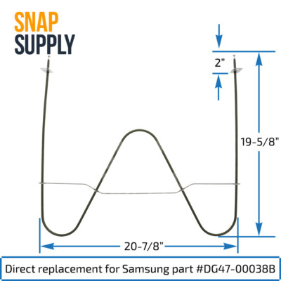 Snap Supply Bake Element for Samsung Directly Replaces DG47-00038B | eBay