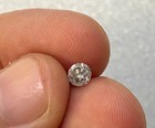 Sparkly 0.50ctw Light Silver SI2 Round Brilliant Natural Enhanced ...