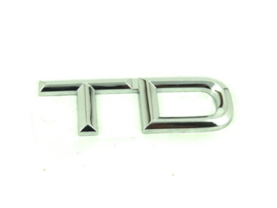 Genuine New AUDI TD REAR BADGE Boot Emblem 80 B4 1991-1996 Quattro ...